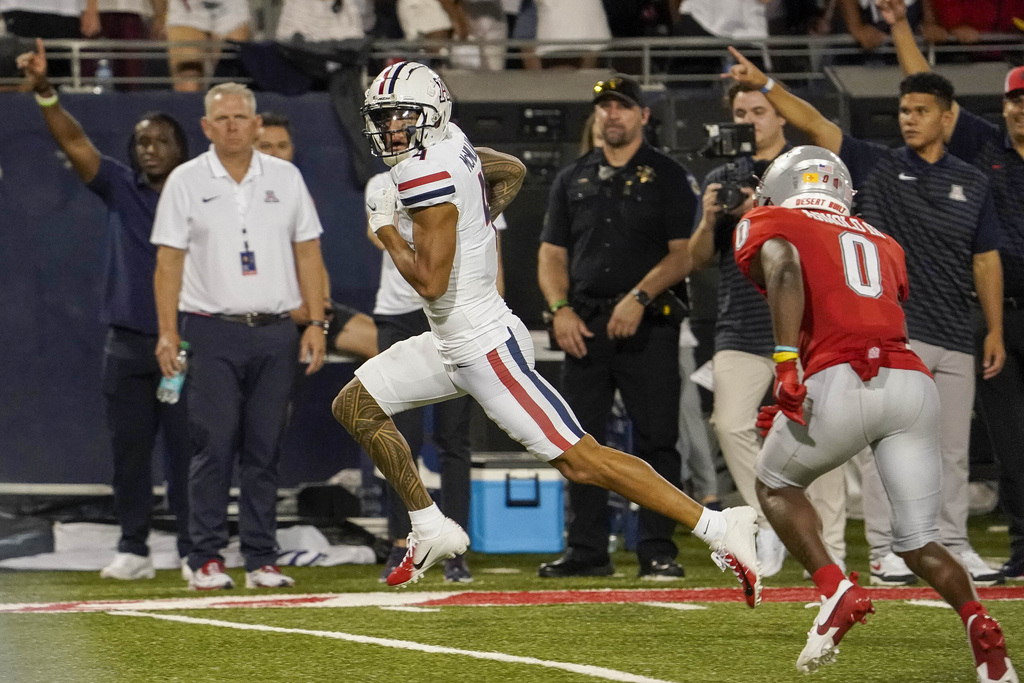 AP Player of the Week: Arizona’s McMillan records first 300-yard ...